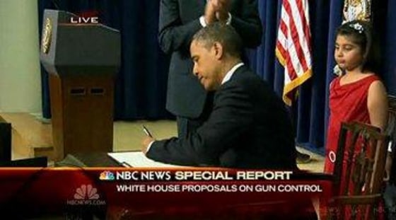 Total number of Obama executive orders on guns: Zero