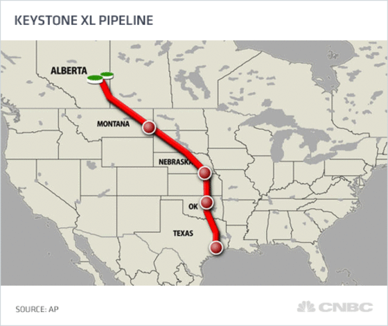 Nebraska governor OKs Keystone pipeline route, but US delays decision