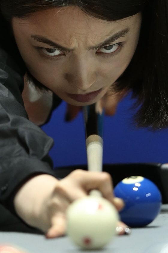 South Korean billiards player eyes success