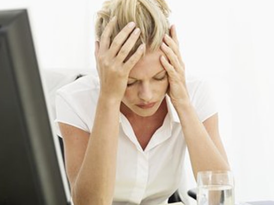 Stress makes you fall back on healthy habits, too