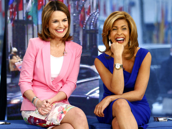 Hoda's 'action packed' morning co-hosting TODAY