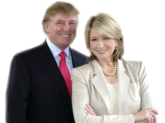 Donald Trump on Martha Stewart: 'Any guy would be lucky to be with her'