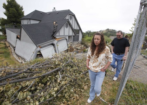 'Slow-motion disaster': California houses sinking into the ground