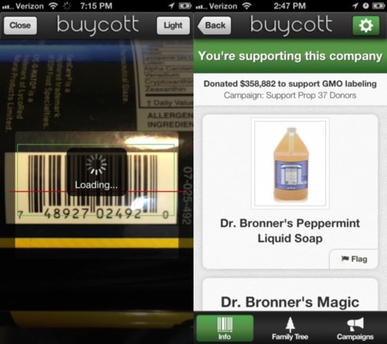 App makes boycotting companies as easy as scanning a barcode App makes boycotting companies as easy as scanning a barcode