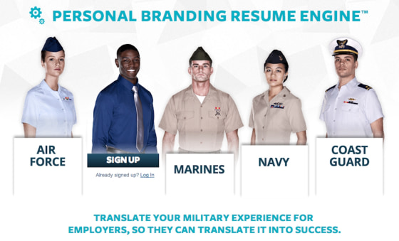 Next steps for vets: NBC launches job site for ex-military