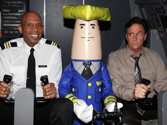 Surely, we're serious: 'Airplane!' stars back in cockpit
