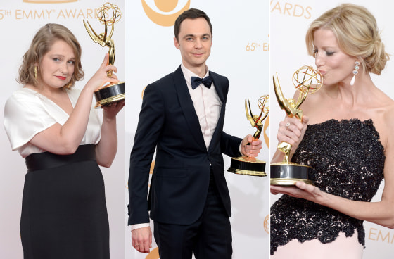 'I'm going to sleep with' my Emmy, and other quotes heard backstage