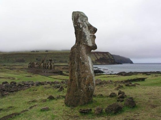 No seafood for early Easter Islanders -- they ate rats