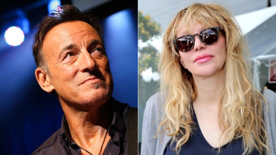 Courtney Love takes a swipe at Springsteen: 'Saxophones don't belong in ...