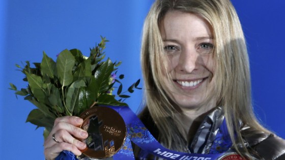 Fire alarm woke up Hannah Kearney before her bronze-medal moguls run