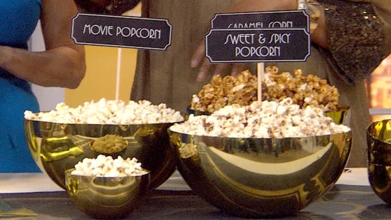 Academy Award-winning popcorn and cocktail recipes