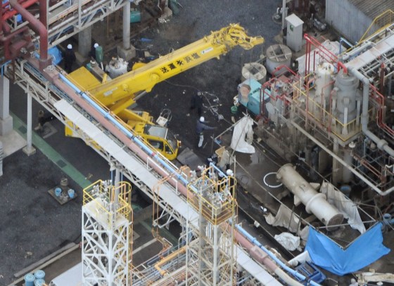At least 5 die in Japan factory blast