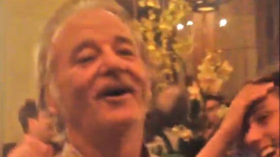 Bill Murray crashes bachelor party, offers sage advice to guests