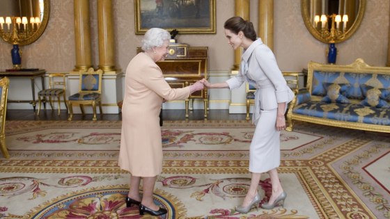 Angelina Jolie made honorary dame by Queen of England