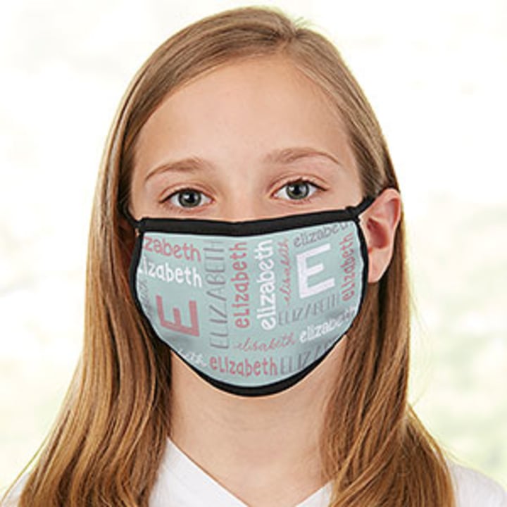 15 personalized face masks for kids going back into the classroom