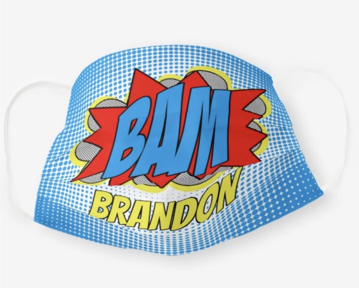 15 personalized face masks for kids going back into the classroom