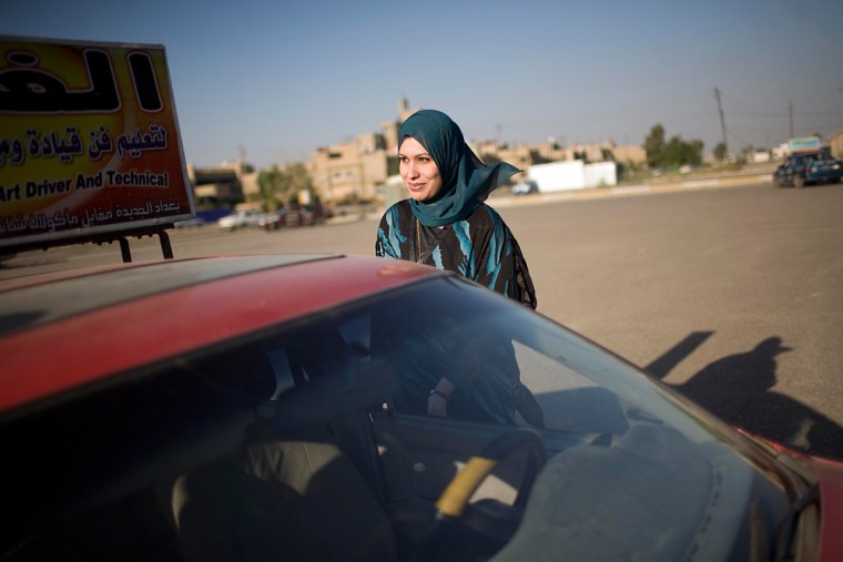 Iraqi women seek freedom of roads again