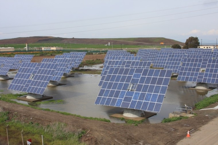Solar shines at these wastewater plants
