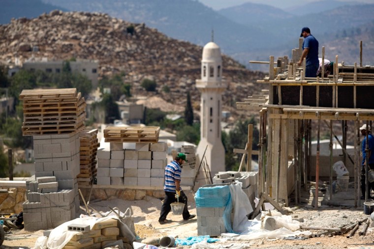 Despite U.S. rift, Israel OKs West Bank building