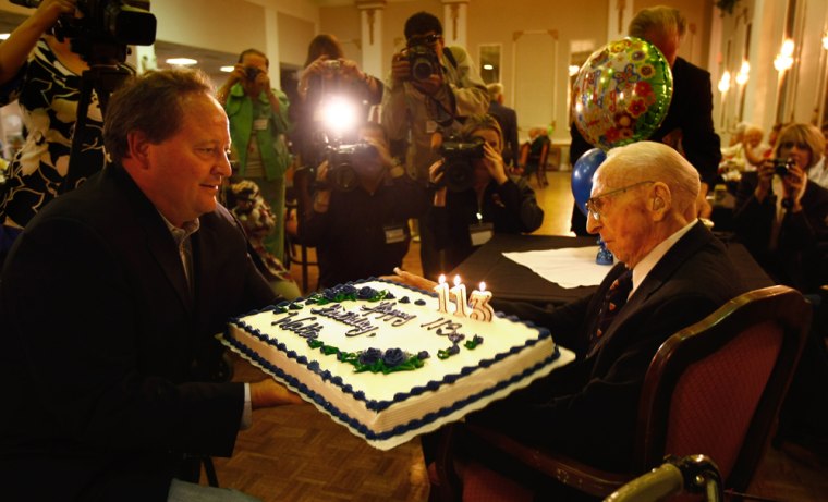 World's oldest man marks 113th birthday