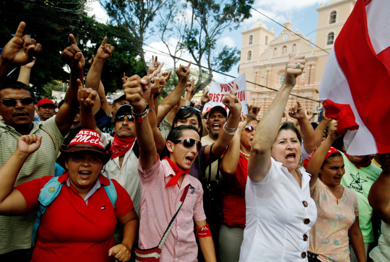 Honduras’ Congress rejects restoring Zelaya