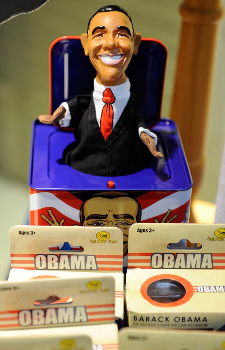T-shirt sales measure Obama's success