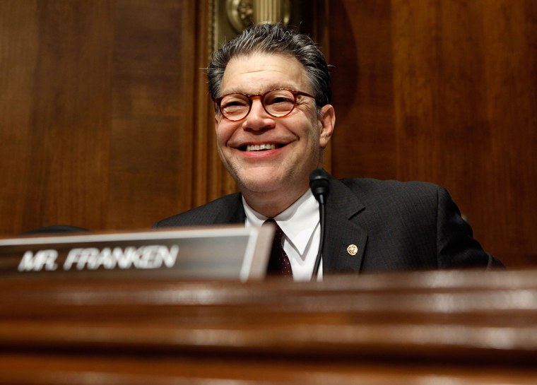Senator ‘Smiley’ Franken pulls no punches