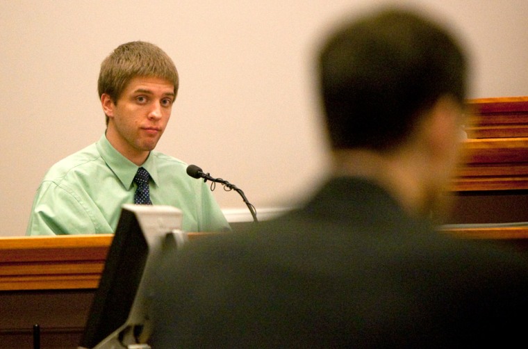 Man says he 'purposefully' stuck knife in victims