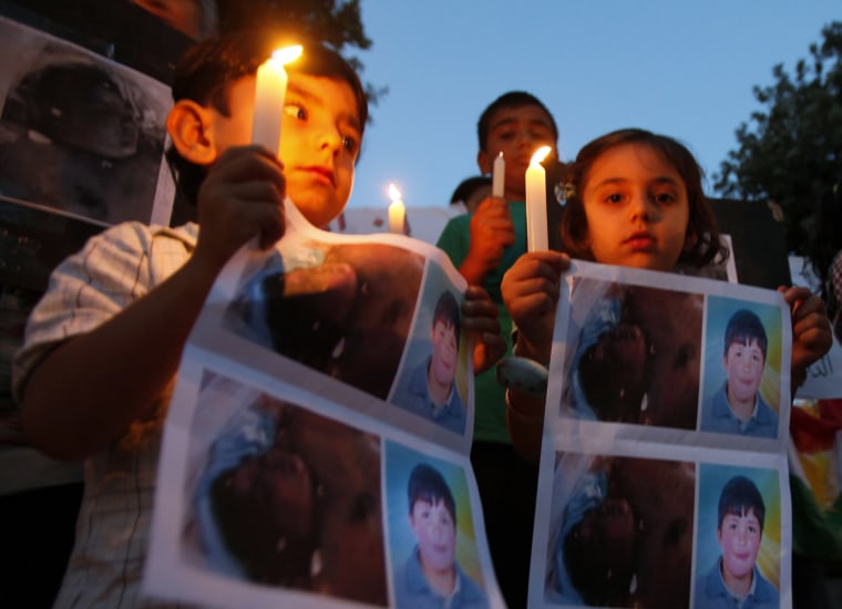 Syria's sorrow: 'So many children have been killed'