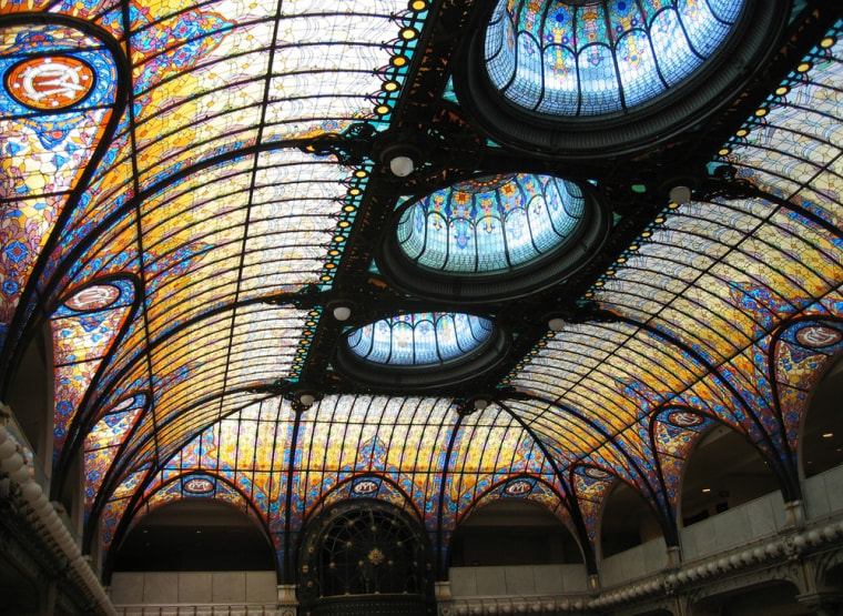 Gaze up at the world's coolest ceilings