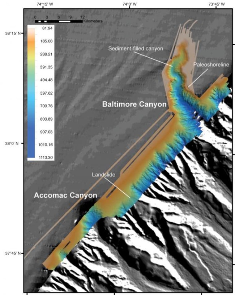 New sonar maps show East Coast at risk of tsunamis, too