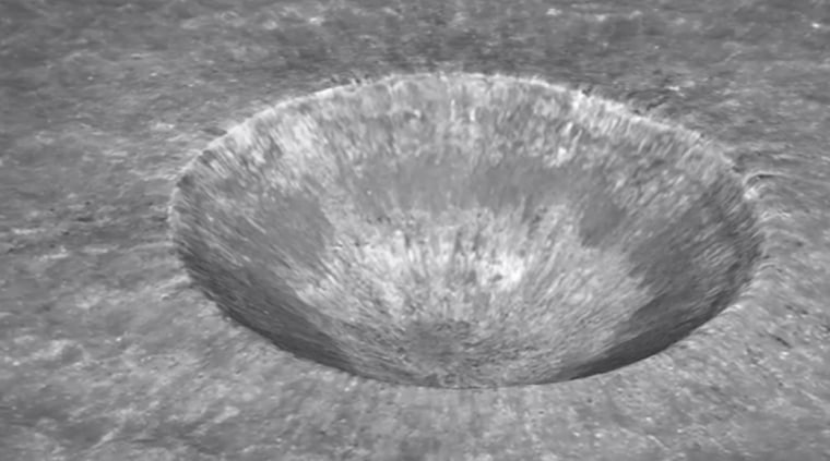 Pristine moon crater could help unlock secrets of impacts