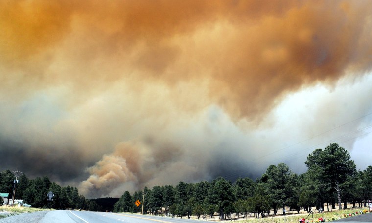 Hundreds evacuated as Colo., NM fires spread