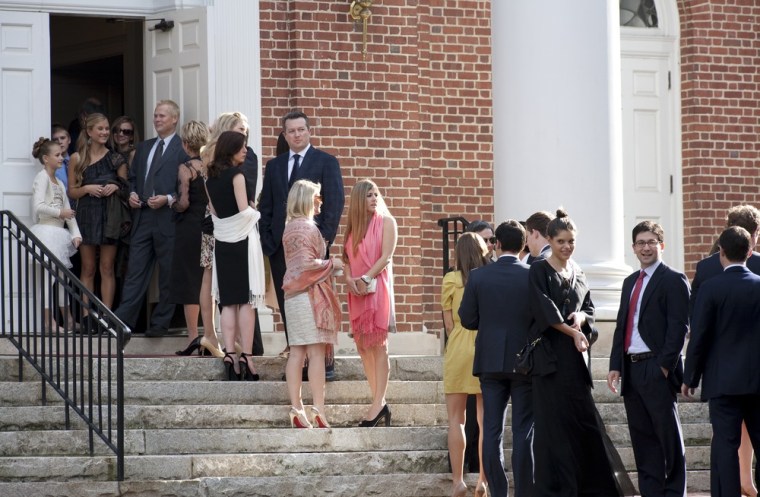 Cate Edwards' wedding