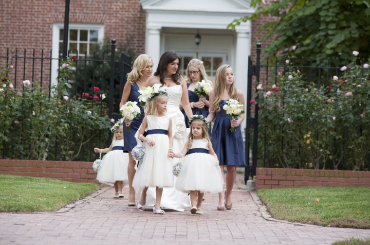 Cate Edwards' wedding