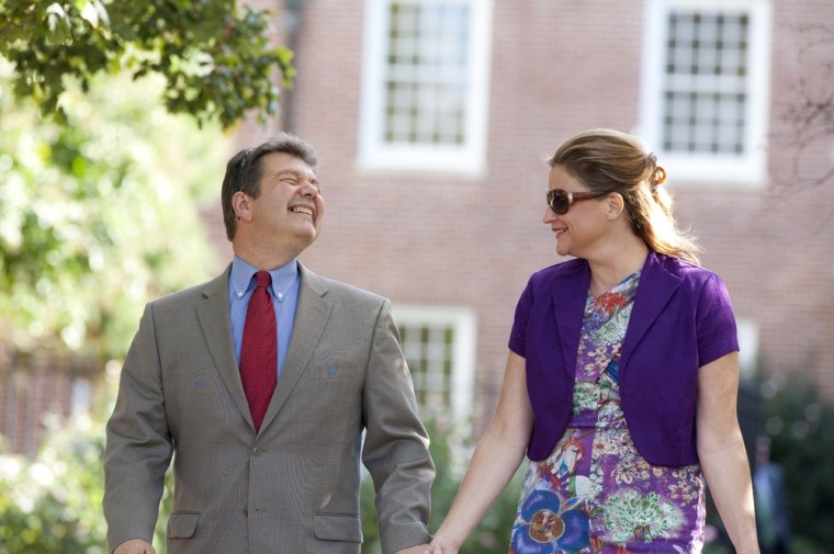 Cate Edwards' wedding