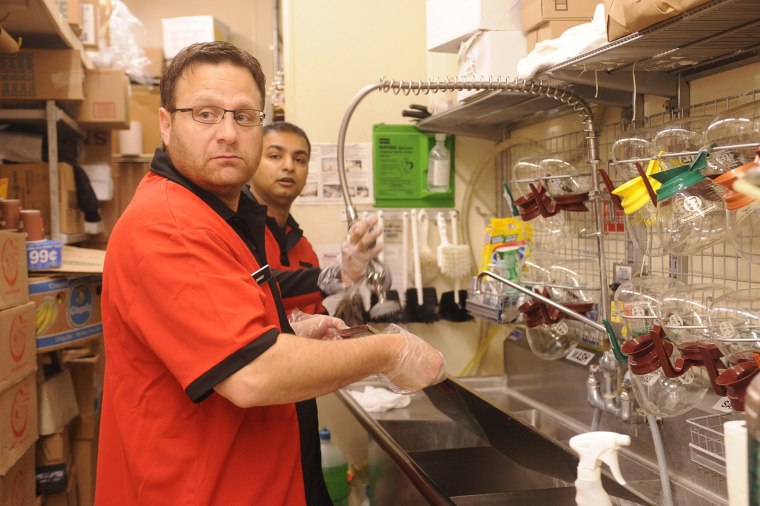 The bosses of CBS's "Undercover Boss"