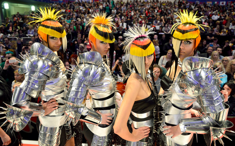 Fantastic hair fashions at the 2014 OMC Hairworld World Cup