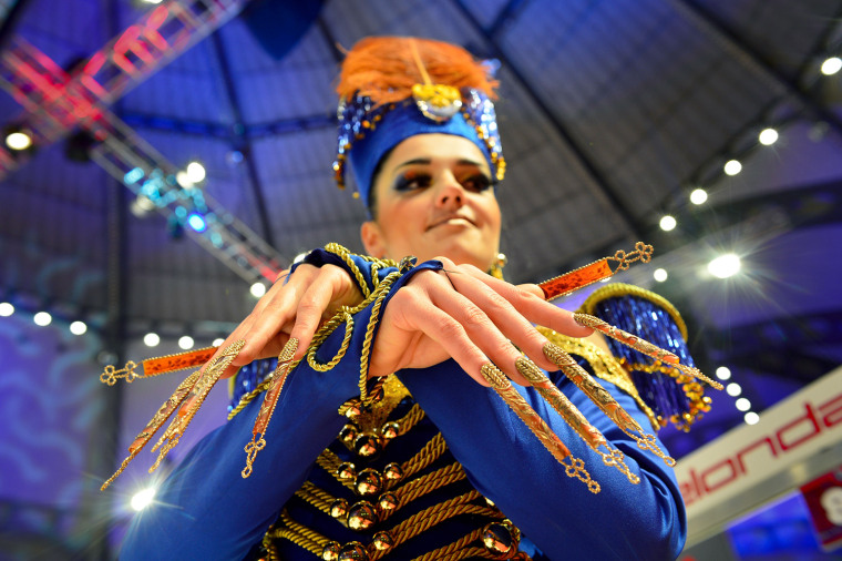 Fantastic hair fashions at the 2014 OMC Hairworld World Cup