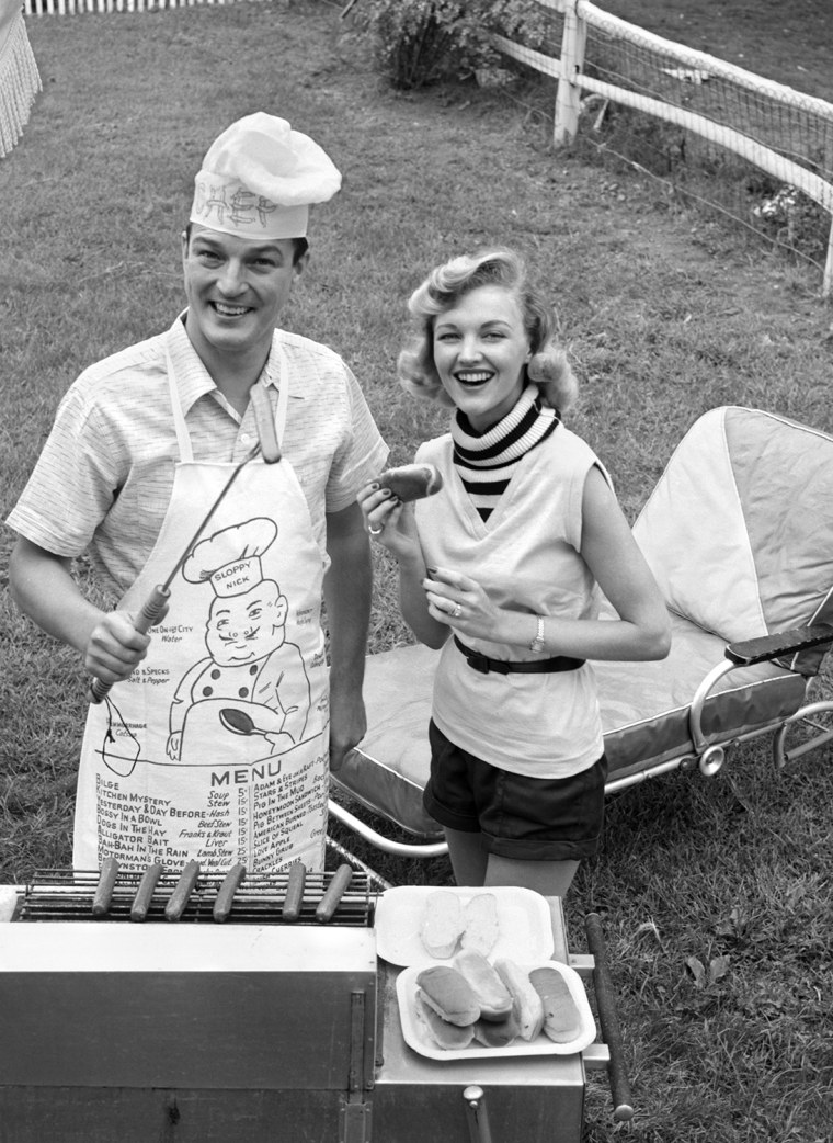 Throwback backyards! Celebrate sunny days with fun vintage photos