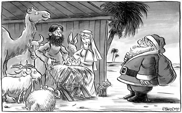 Christmas Nativty cartoons
