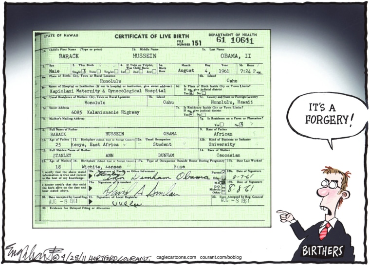 Obama's Birth Certificate Revealed