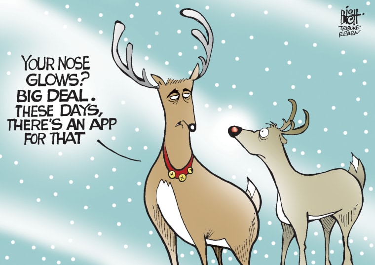 talking reindeer