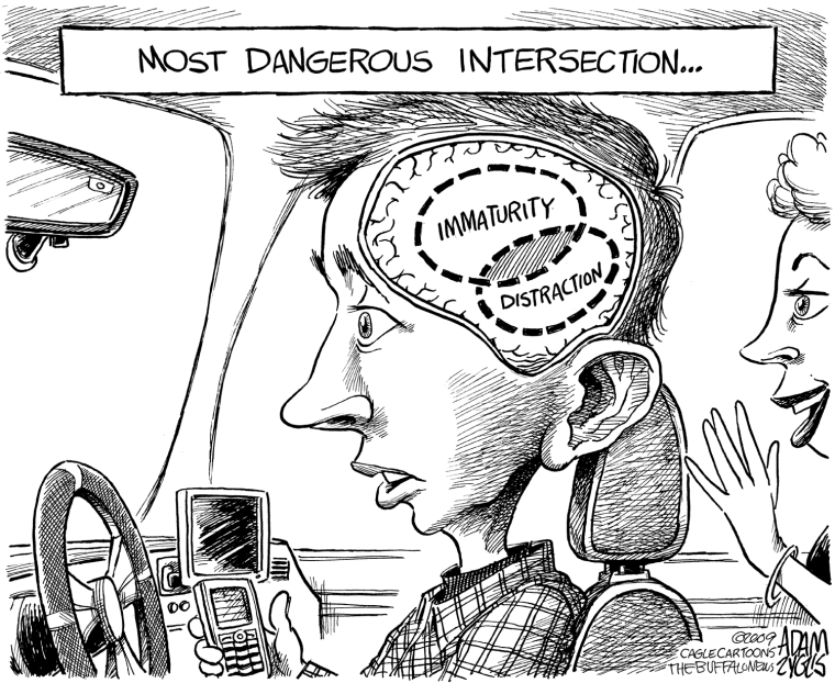 Distracted drivers