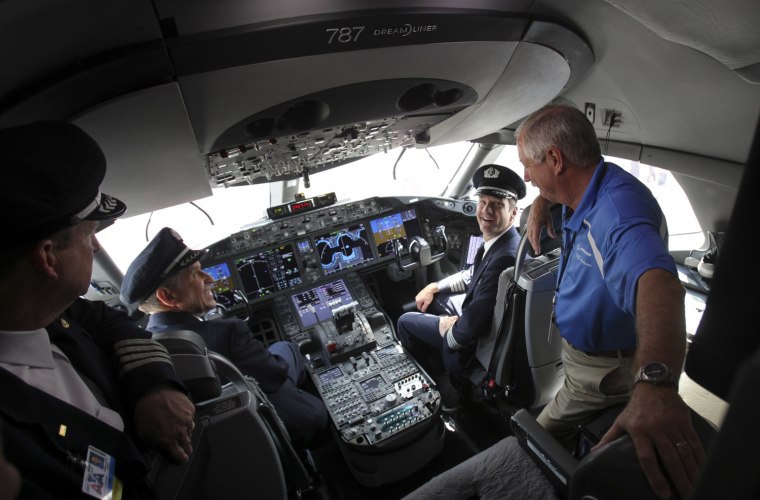 Boeing rolls out 787