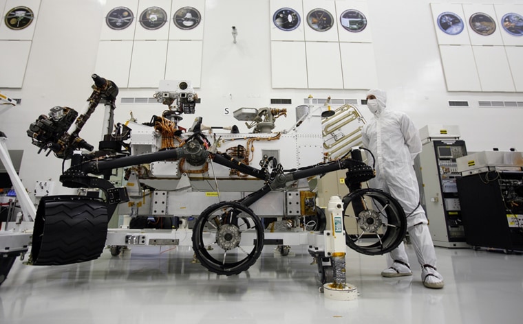 Mars Curiosity rover