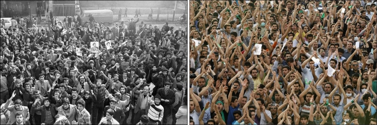 Iranian protests: Then and now