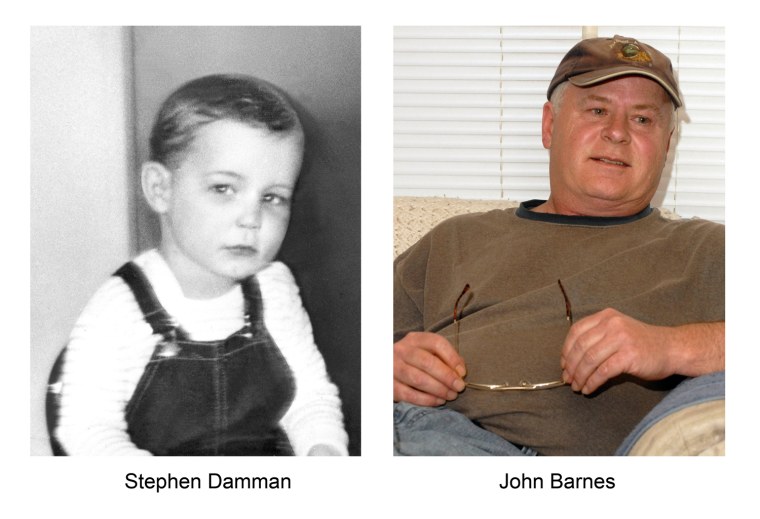 This 2-picture combo shows Stephen Damman, left, in an undated file ...