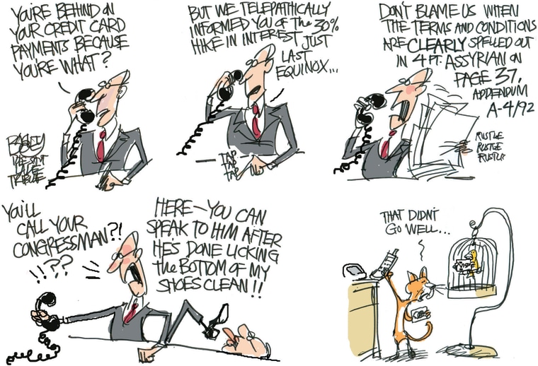 Cartoons: The credit crunch