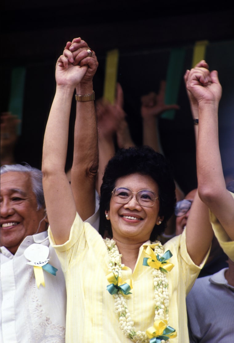 corazon aquino description